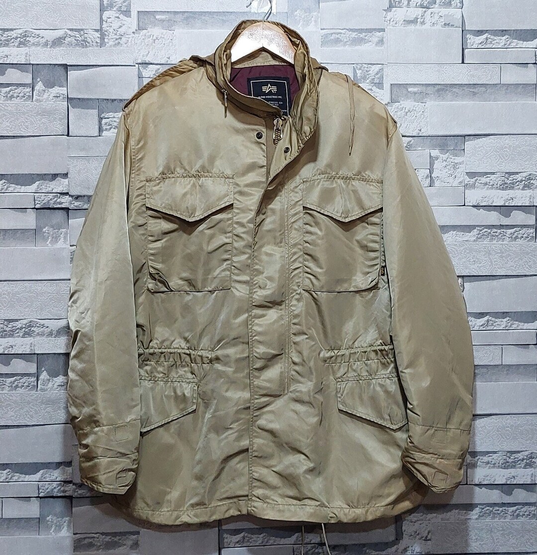 VTG 90s Alpha Industries Flyers USA Jacket Size: M/ Antique Bomber ...