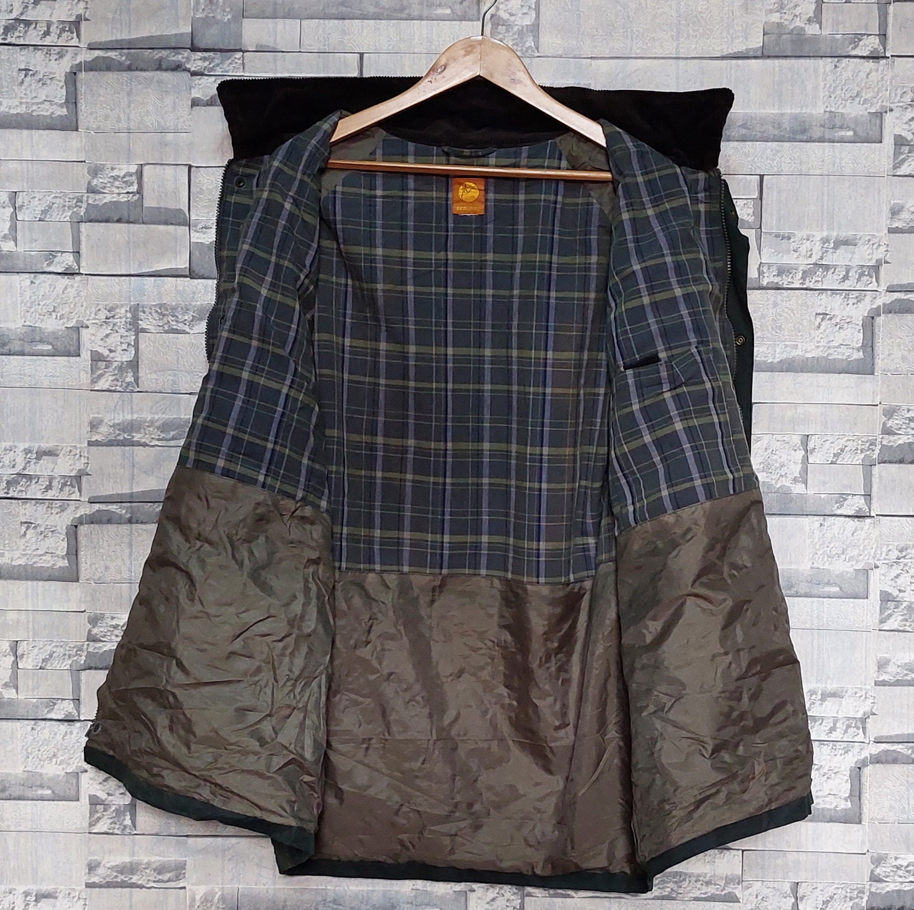 Vintage 90s GEOLOGIC Waxed Jacket Size: XL/ Antique Waxed Jacket/ Retro ...