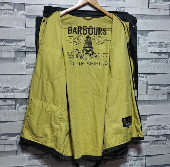 Antique Barbour South Shields jacket Coat Size: 2X/ V… - Gem