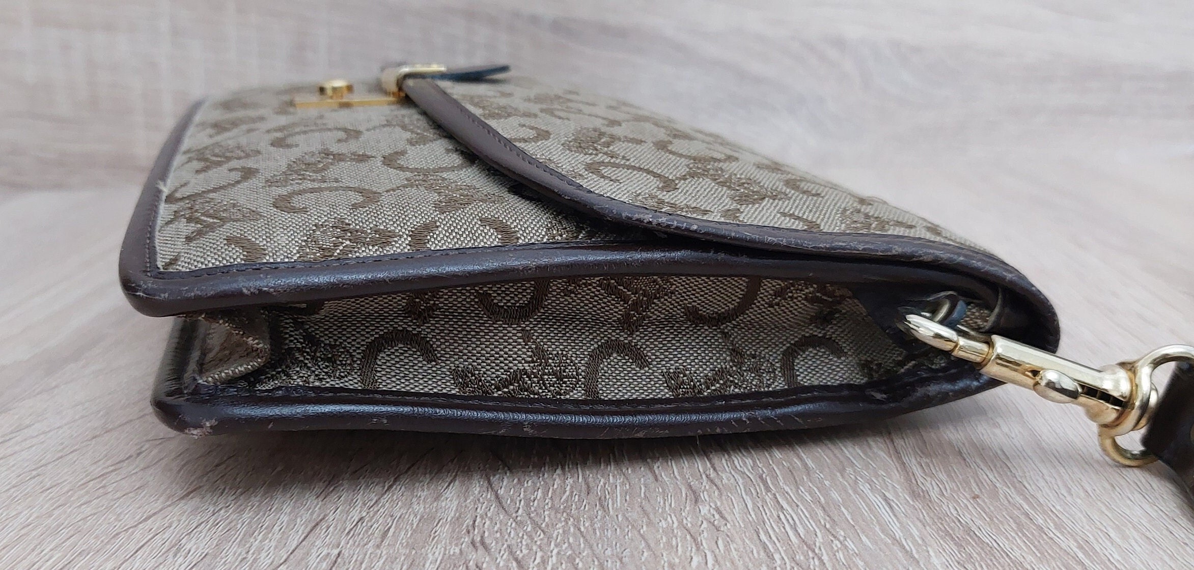 Vintage Celine Paris Bag 90's Luxury Hand Purse/ Antique Celine Front ...