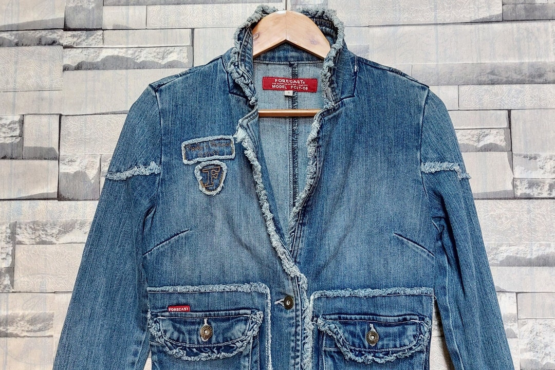 Retro 90s FORECAST Lady Jacket Size: S/ Antique Women Boho - Etsy