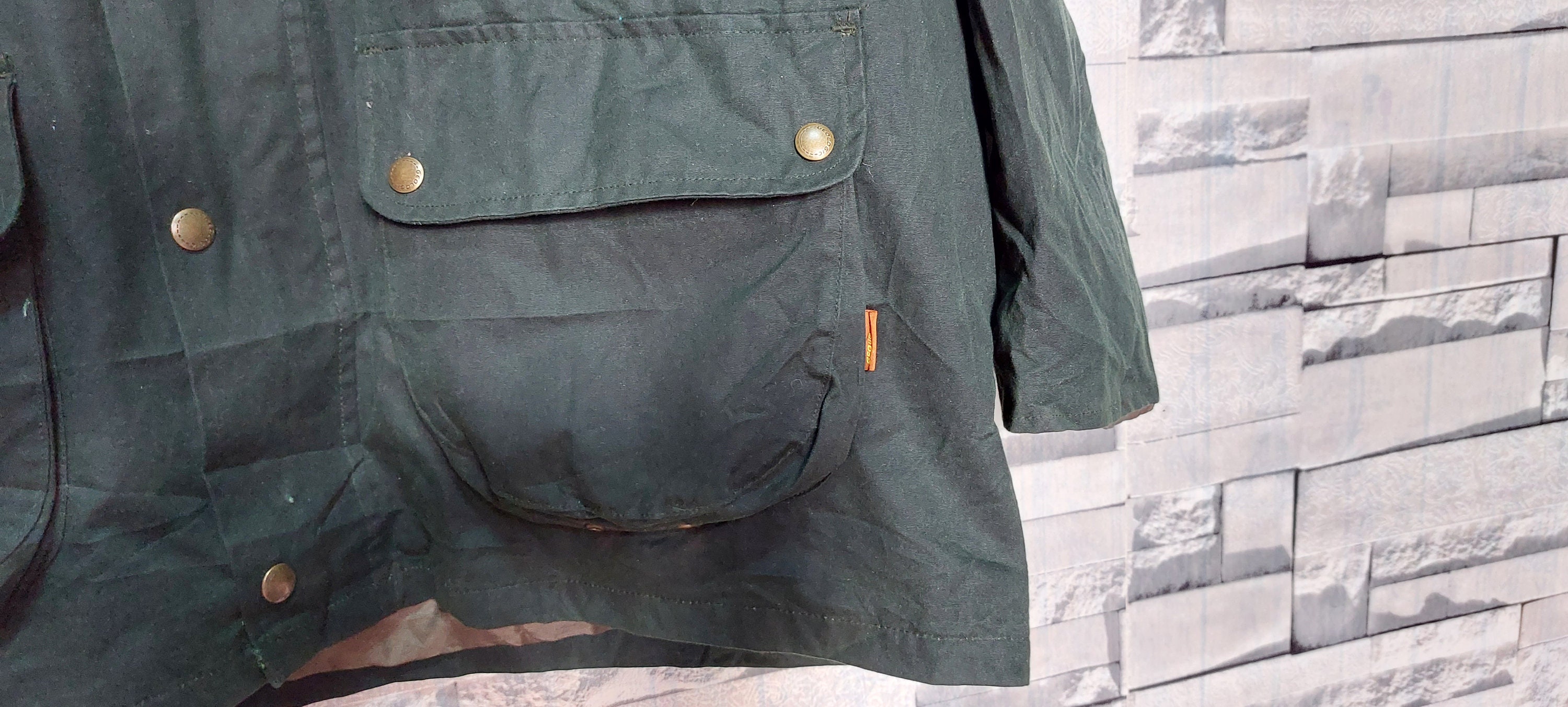 Vintage 90s GEOLOGIC Waxed Jacket Size: XL/ Antique Waxed Jacket/ Retro ...