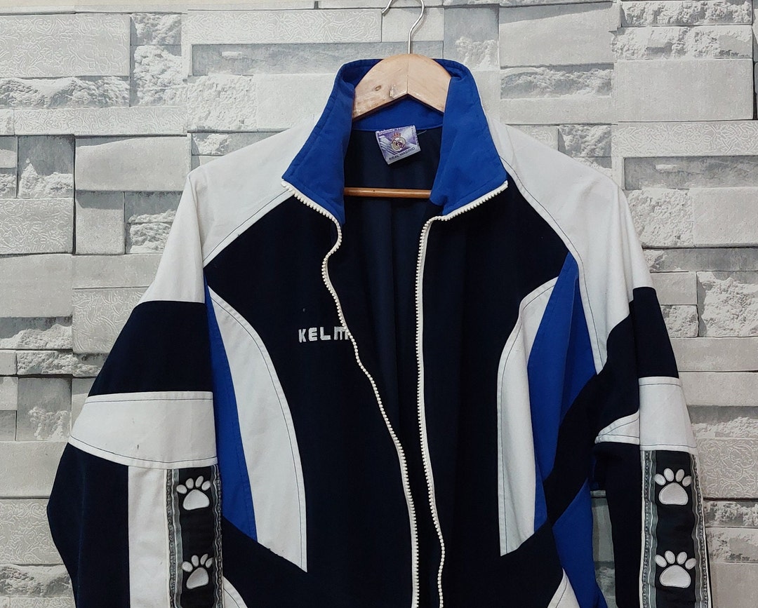 Authentic Real Madrid FC Soccer Training Track Top Size: M/ Vintage ...