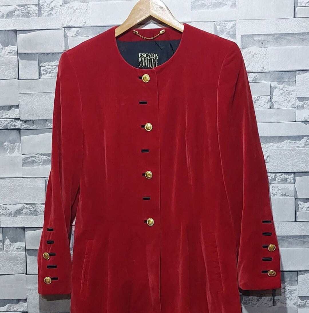 Antique Escada Couture Women's Coat Size: 40/M/ Luxury Escada Coat ...