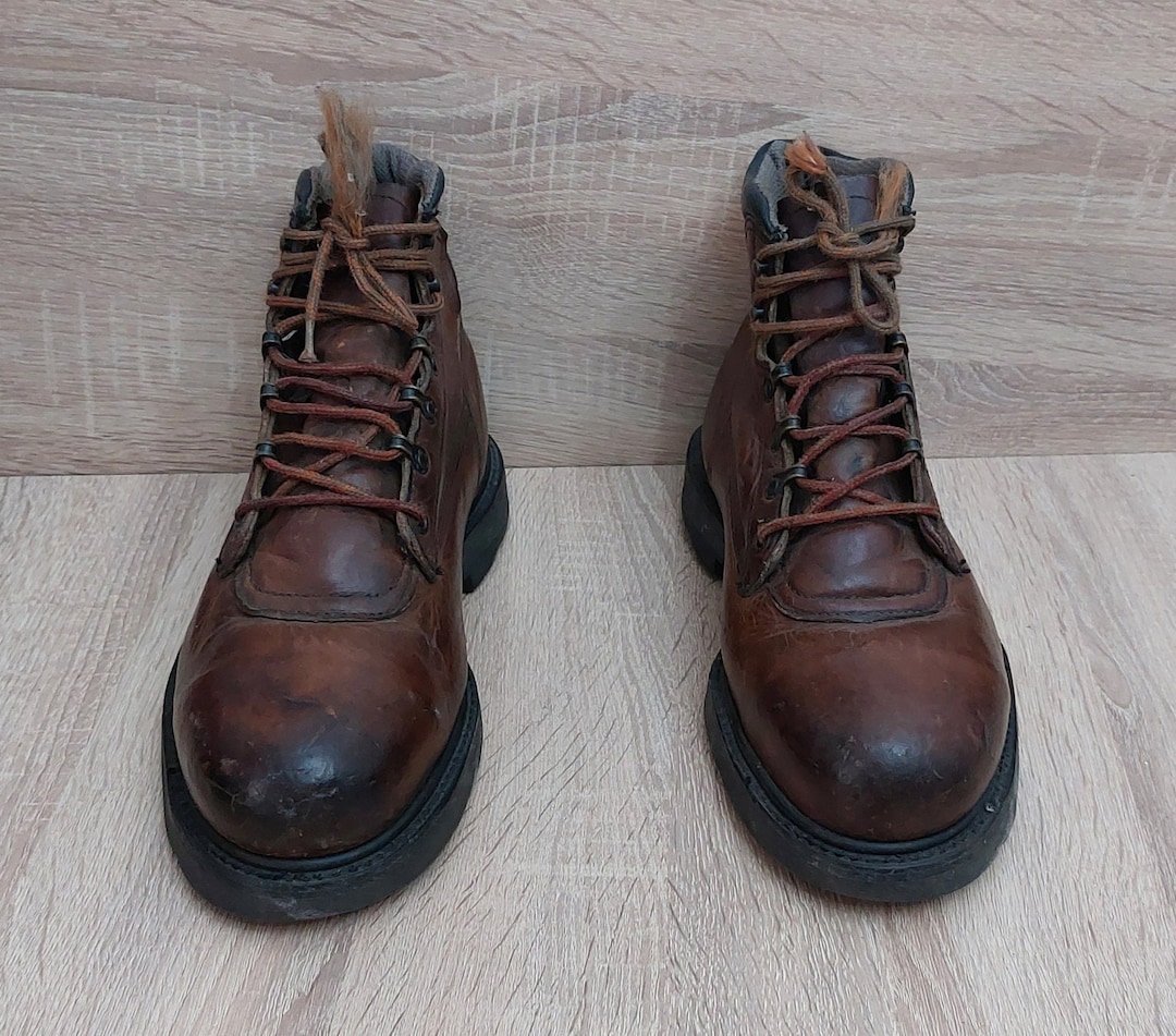 Authentic Red Wing Soft Toe Work Boots Size: UK 7 US 8 / 41 EUR ...