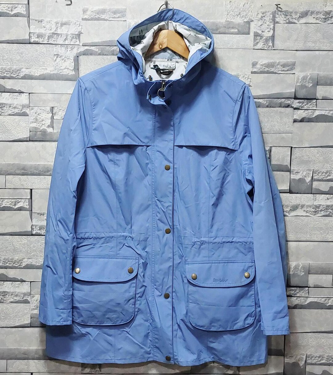 Vintage Barbour Waterproof and Breathable Jacket Size: US 14/ UK 18 ...