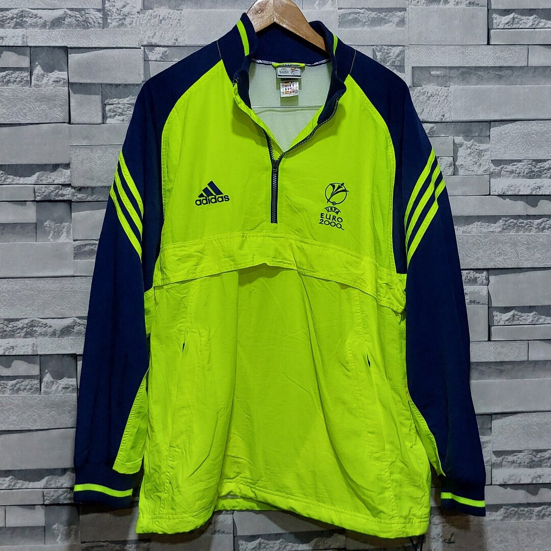 Vintage Adidas Track UFA Jacket Full Zip Size: M/ Antique Adidas Sports Jacket/ Authentic Jersey ...