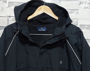 Authentic Fred Perry Hoodie Jacket Size: XL/ Antique Fred Authentic Fred Perry Hoodie Jacket Size: XL/ Antique Fred