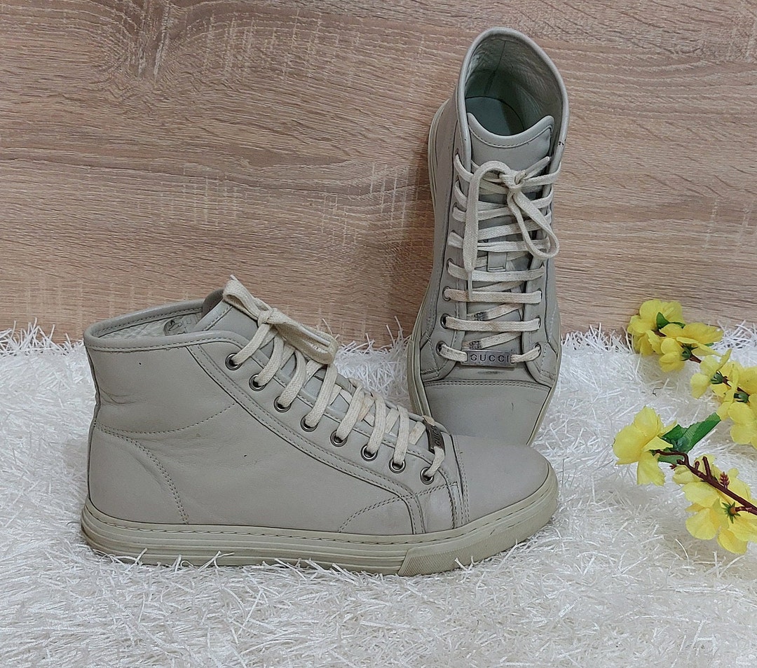 Antique Gucci Shoes Sneakers Size: 6.5G / 7 US/ 40.5 EUR/ Vintage Gucci ...