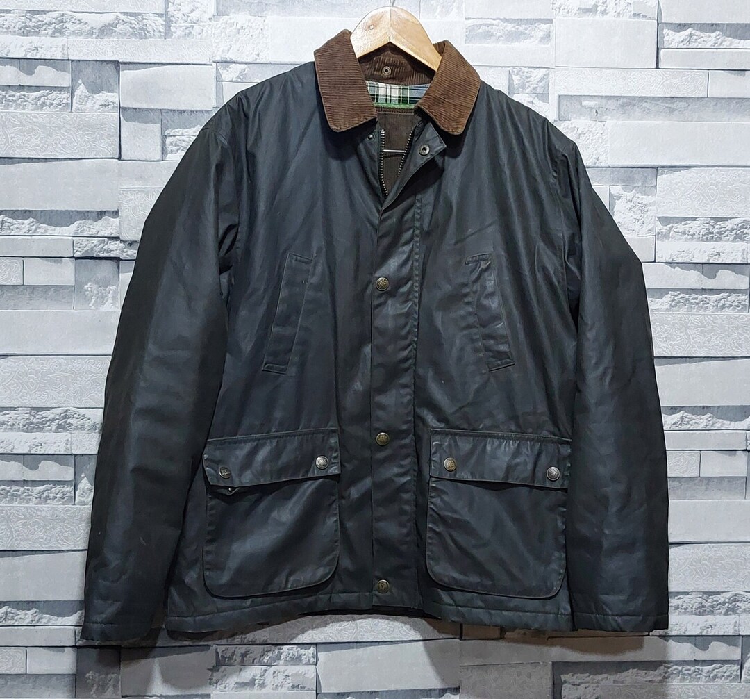 Vintage Waxed Jacket Unisex Size: XS/S/ Antique Waxed Coat Jacket ...