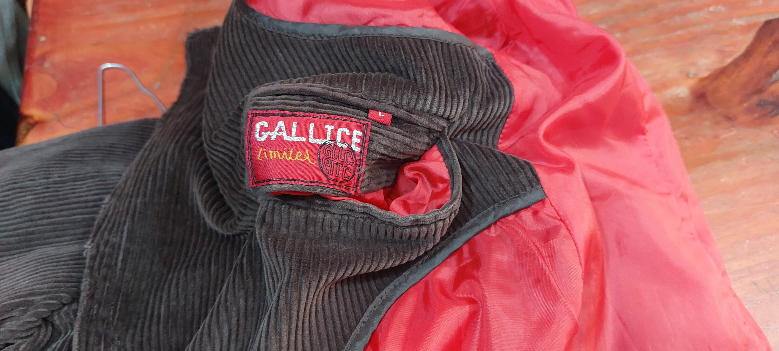 VTG 90s GALLICE Corduroy Blazer Jacket Size: L/ Antique Corduroy ...