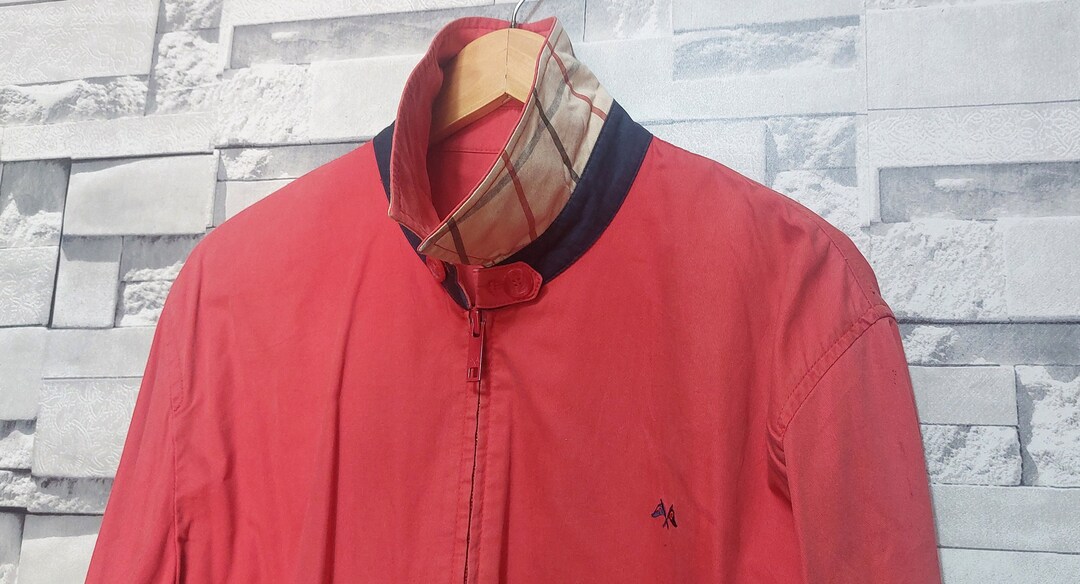 Antique Thomas Burberry Bomber Jacket Size: L/ Authentic Thomas ...