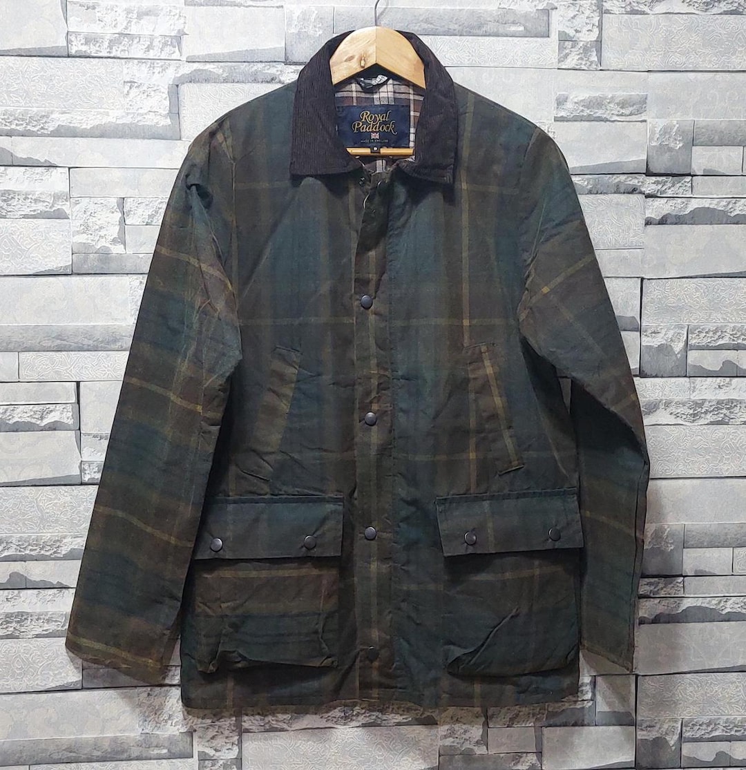 Antique Royal Paddock Wax Cotton Jacket Size: S/ Authentic Made in ...