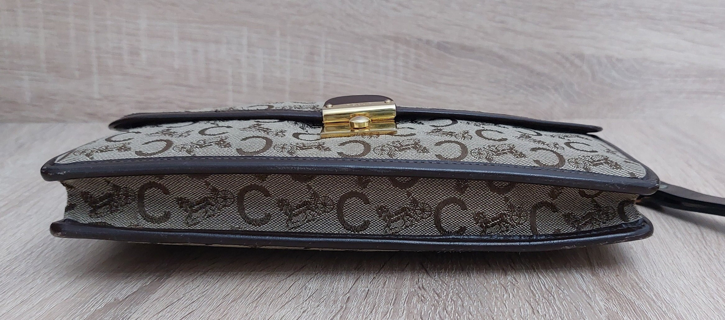 Vintage Celine Paris Bag 90's Luxury Hand Purse/ Antique Celine Front ...