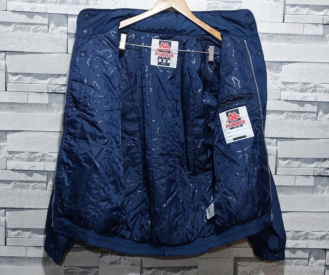 Vintage 90s Kappa Puffer Down Jacket Size: Y XXXL/ Antique - Etsy