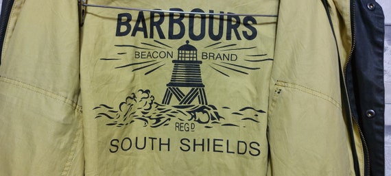 Antique Barbour South Shields jacket Coat Size: 2X/ V… - Gem