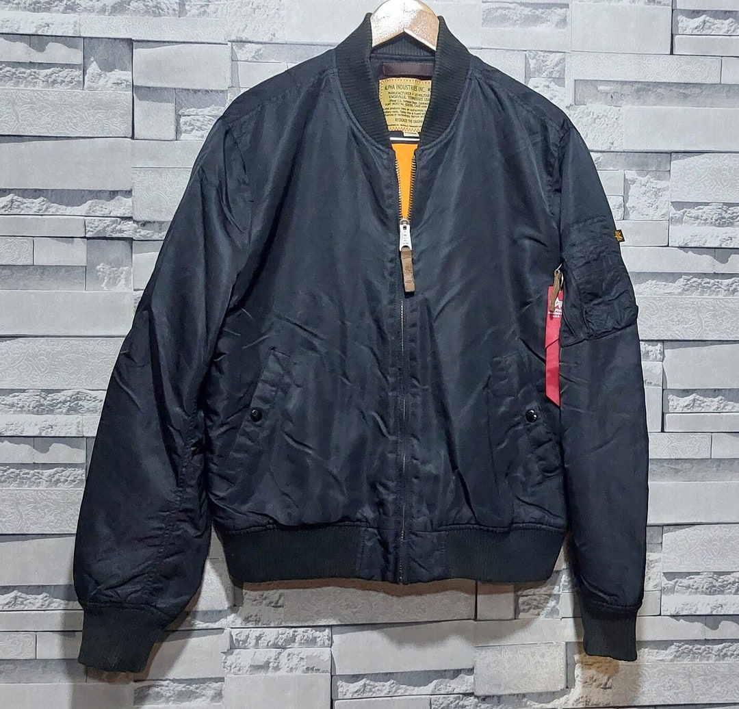 Antique Alpha Industries Flyers USA Jacket Size: XL/ Authentic Bomber ...