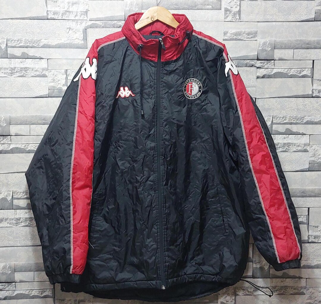 Vintage Feyenoord Rotterdam Kappa Football Training Jacket Men’s Size ...