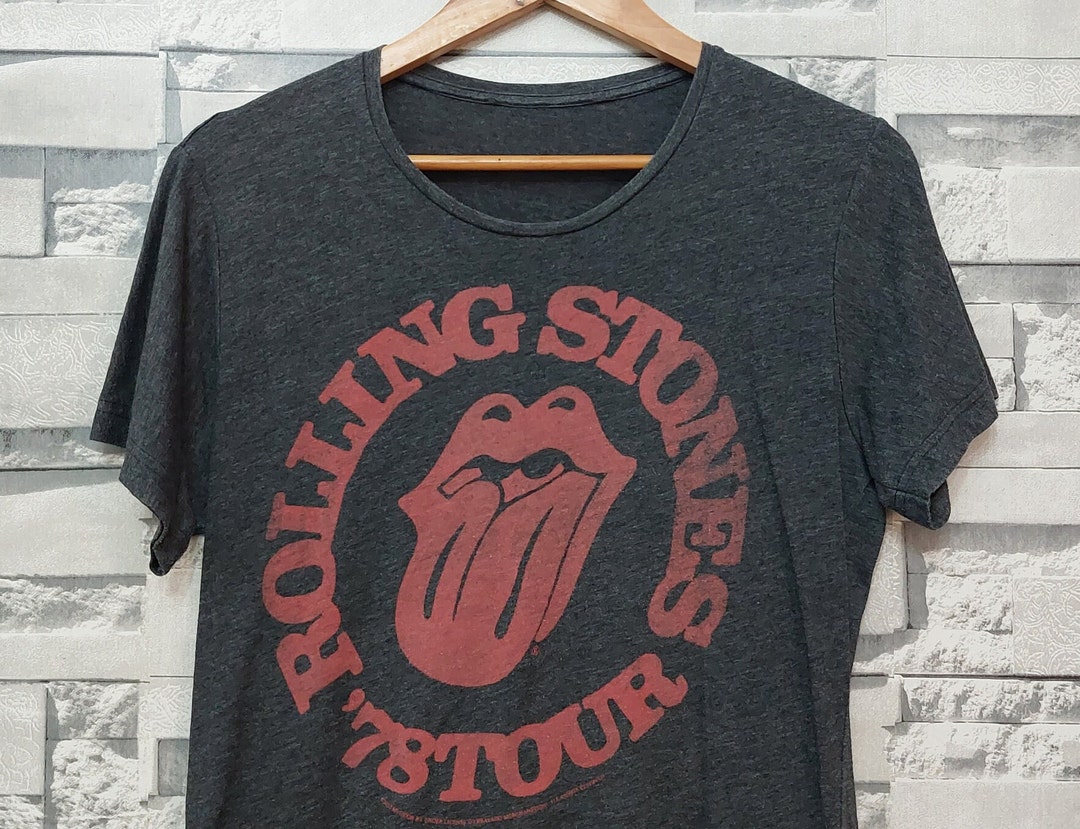 Antique Bohemian Rolling Stones T-shirt Size: S / Vintage Rolling ...