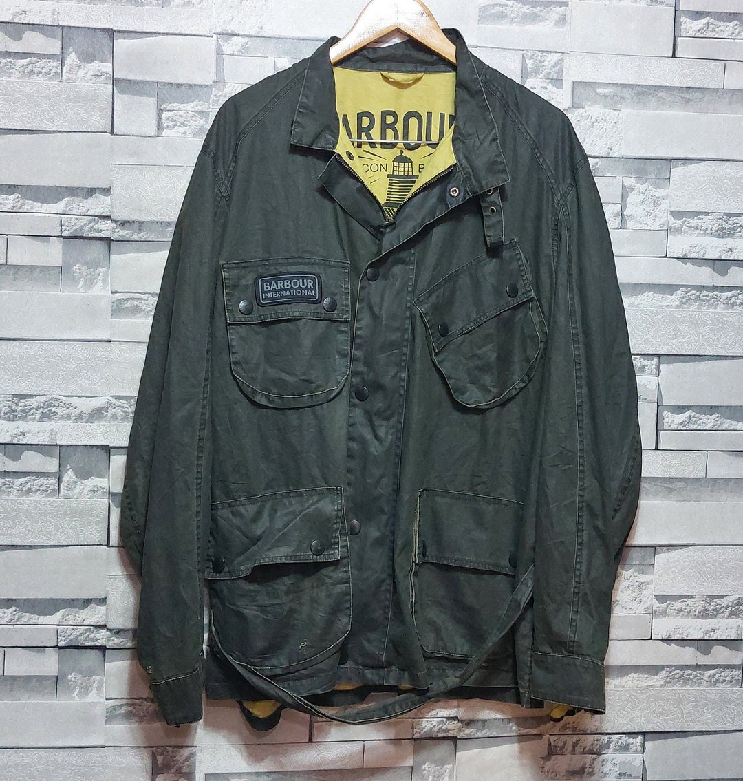 Authentic Barbour South Shields Jacket Coat Size: 2X/ Vintage Retro ...