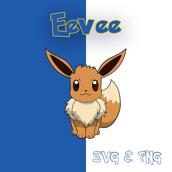 Pokemon SVG & PNG Eevee Eeveelution Layered SVG for Cricut. - Etsy