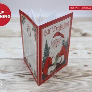 Elf Printable Mini Book, Elf Training Manual, Elf Baby Ideas, Elf Kit ...