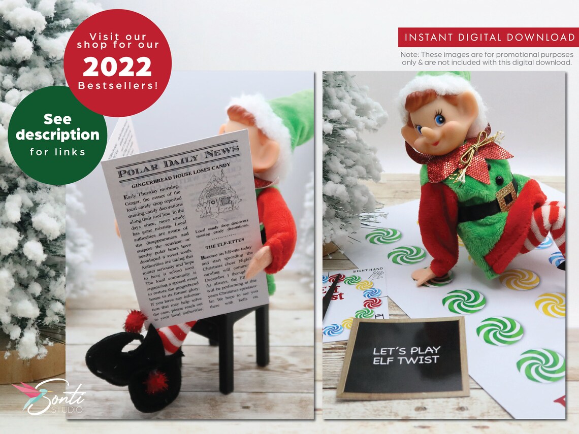 Christmas Printable Elf Laundry Day, Elf Kit, Elf Ideas, Elf ...