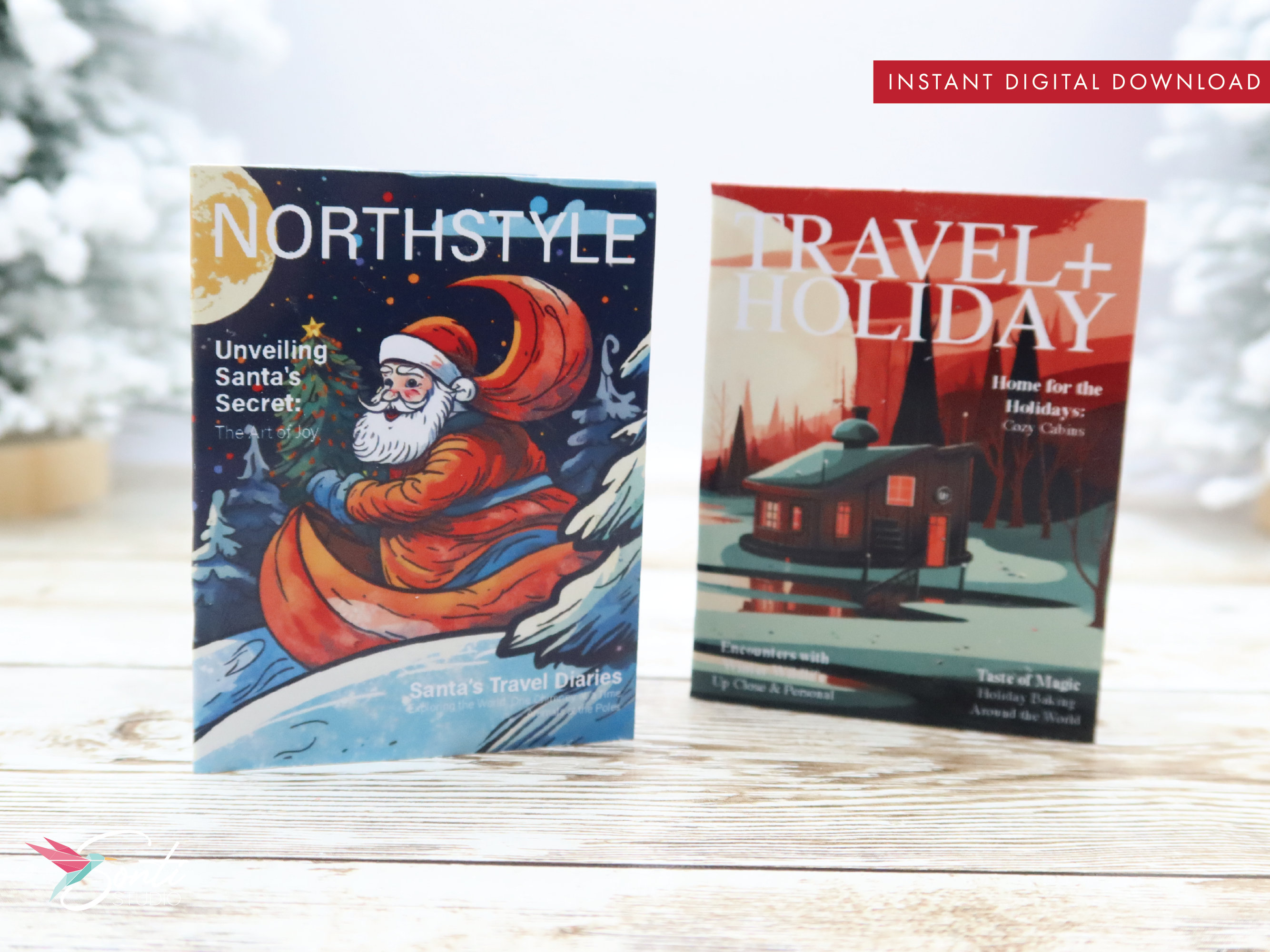 Elf Printable Magazine Christmas, Elf Kit, Elf Ideas, Elf Accessories ...