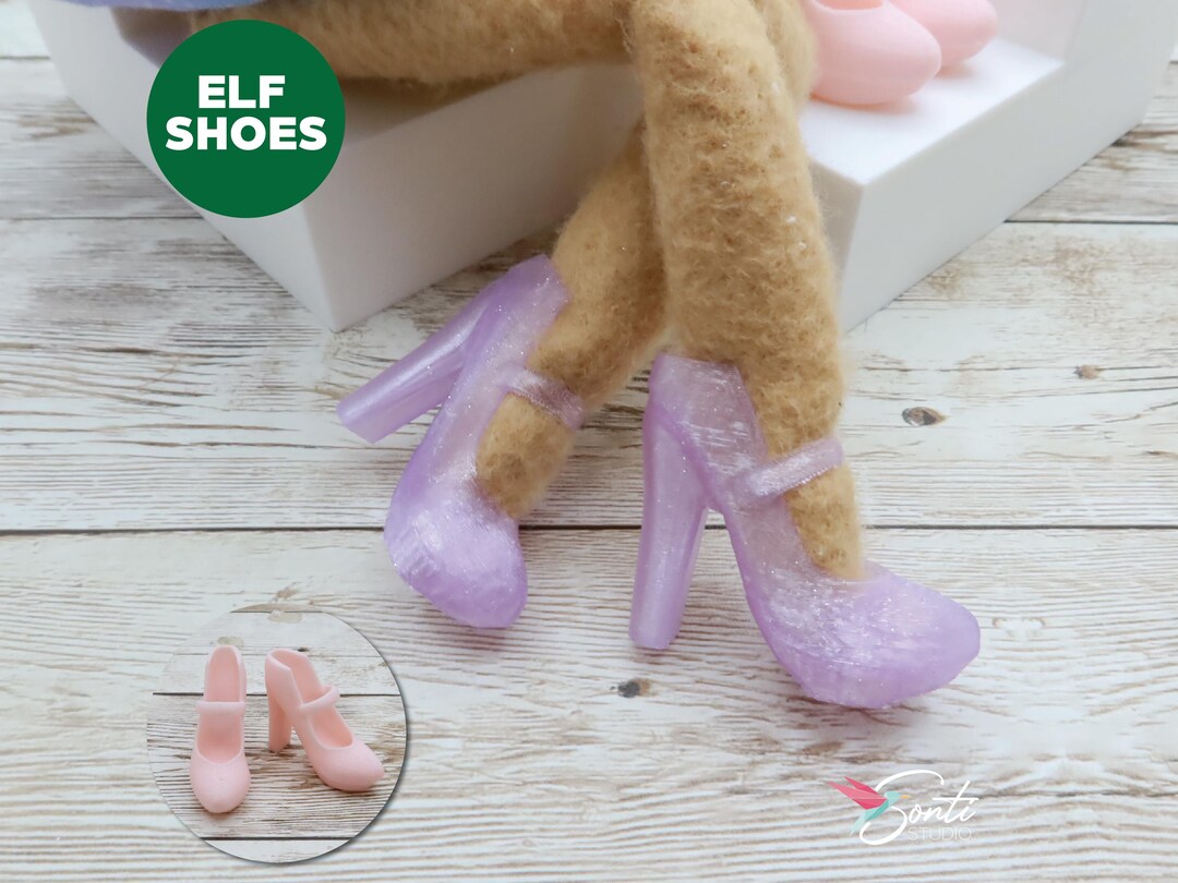 Christmas Elf Shoes, Elf High Heels, Elf Sneakers, Elf Accessories, Elf ...