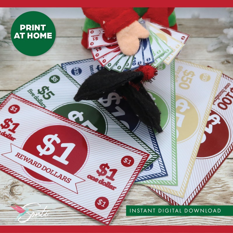 Printable Elf Money - Etsy