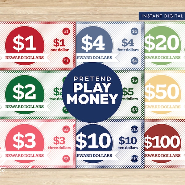 Play Money - Etsy