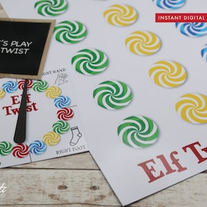 Christmas Elf Printable Twist, Elf Games, Elf Kit, Elf Ideas, Elf ...