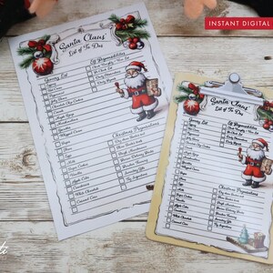 Elf Printable Shopping List, Santa to Do List, Elf Kit, Elf Ideas, Elf ...