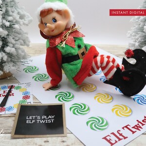 Christmas Elf Printable Twist, Elf Games, Elf Kit, Elf Ideas, Elf ...