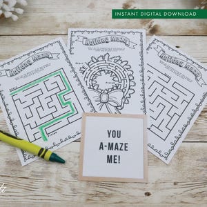 Christmas Elf Mazes, Elf Printables, Elf Activity, Elf Older Kids, Elf ...