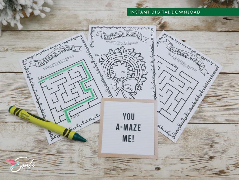 Christmas Elf Mazes, Elf Printables, Elf Activity, Elf Older Kids, Elf ...