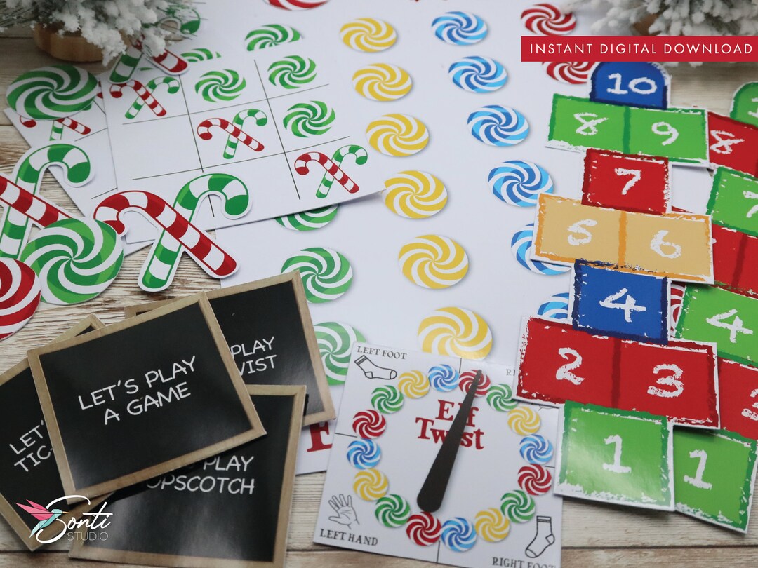 Buy Elf Printable Christmas Game Pack, Elf Kit, Elf Ideas, Elf ...