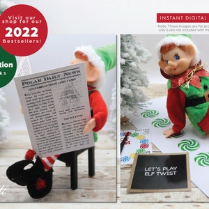 Elf Printable Magazine Christmas, Elf Kit, Elf Ideas, Elf Accessories ...