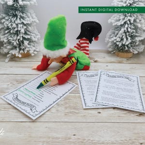 Christmas Elf Word Games, Elf Activity Sheets, Elf Printables, Elf ...