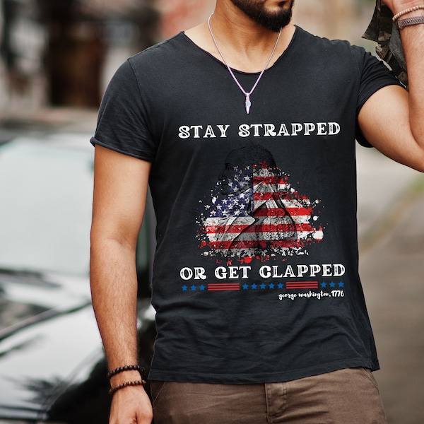 Stay Strapped or Get Clapped Png - Etsy