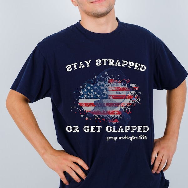 Stay Strapped or Get Clapped Png - Etsy