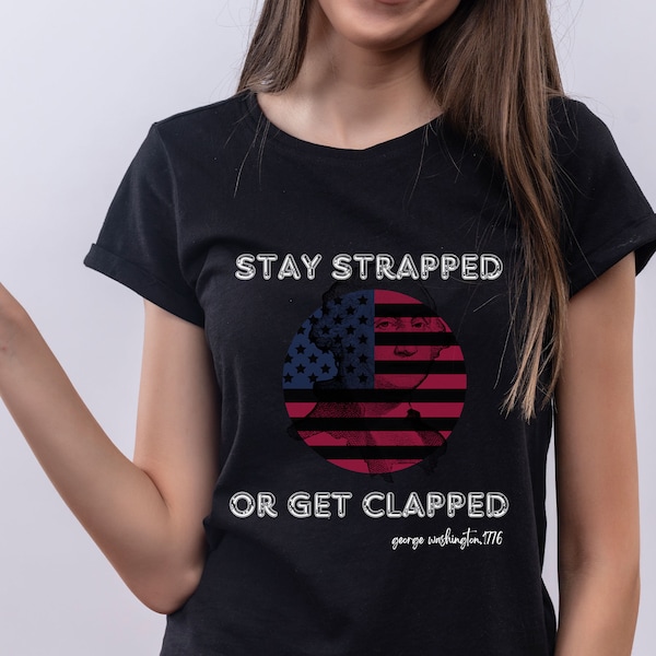 Stay Strapped or Get Clapped Png - Etsy