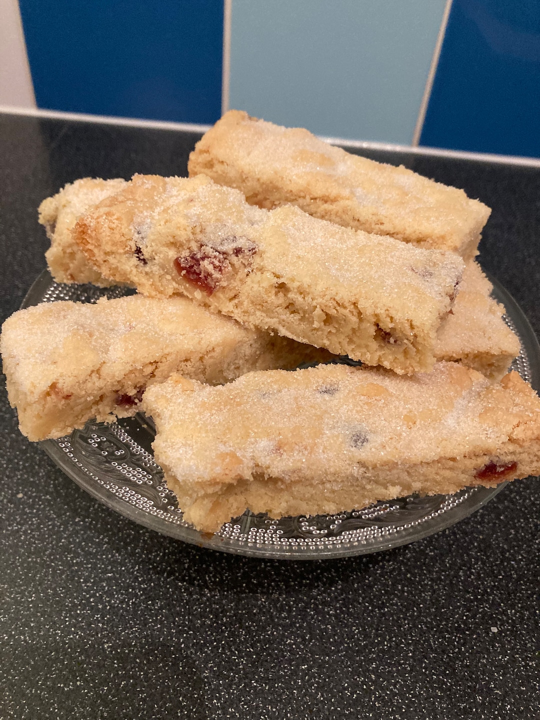 Homemade Letterbox Cherry Shortbread Made in Suffolk - Etsy UK