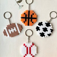 American Football Fuse Bead Template, Super Bowl Game Sport Pattern ...