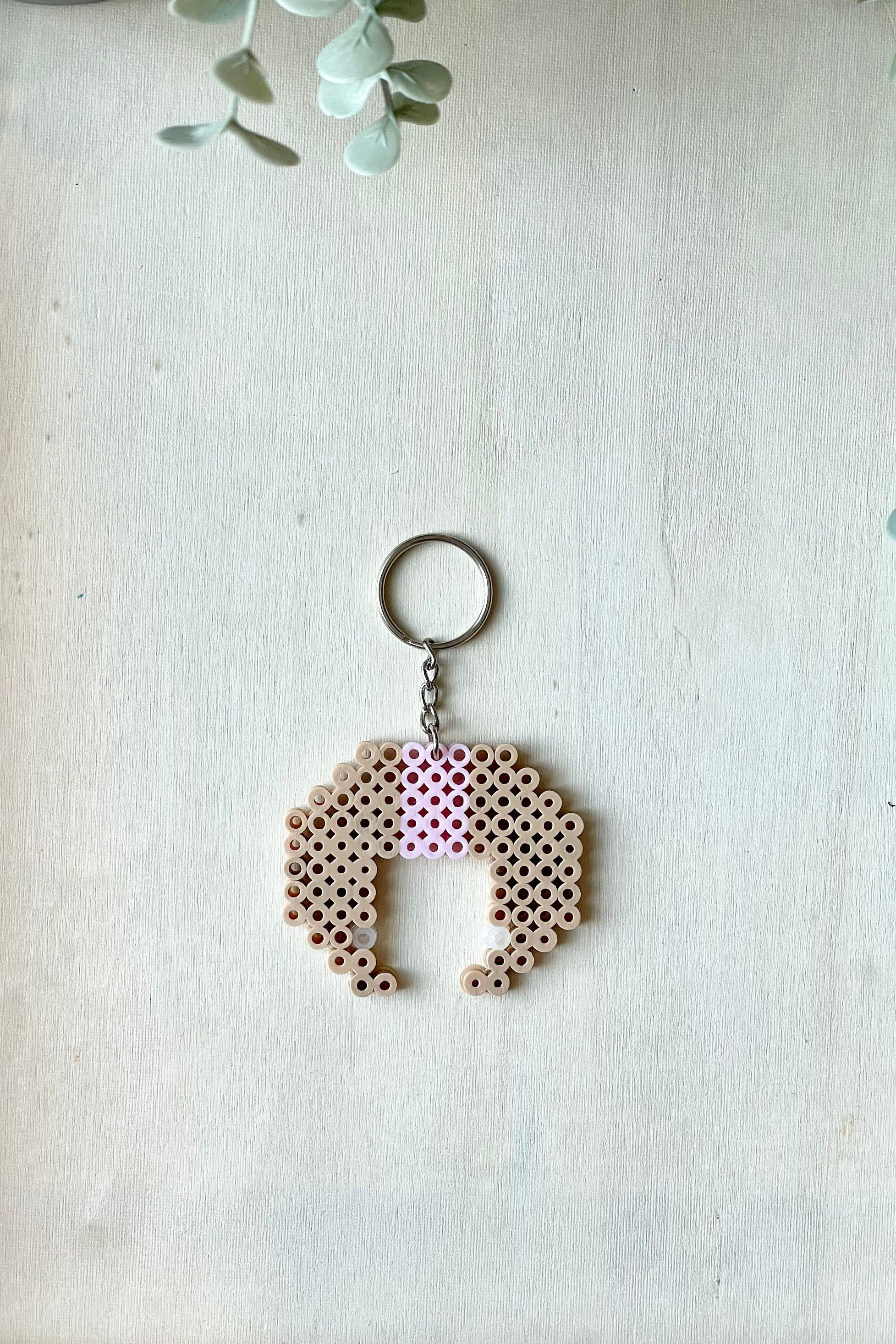 Mexican Bread Concha - Pan Dulce Perler Bead Keychain - Etsy