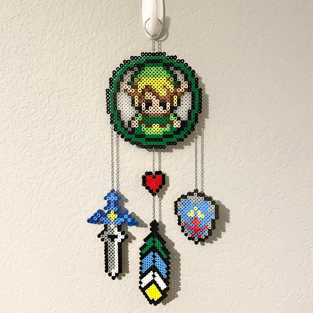 Zelda Link Perler Beads Dream Catcher - Etsy