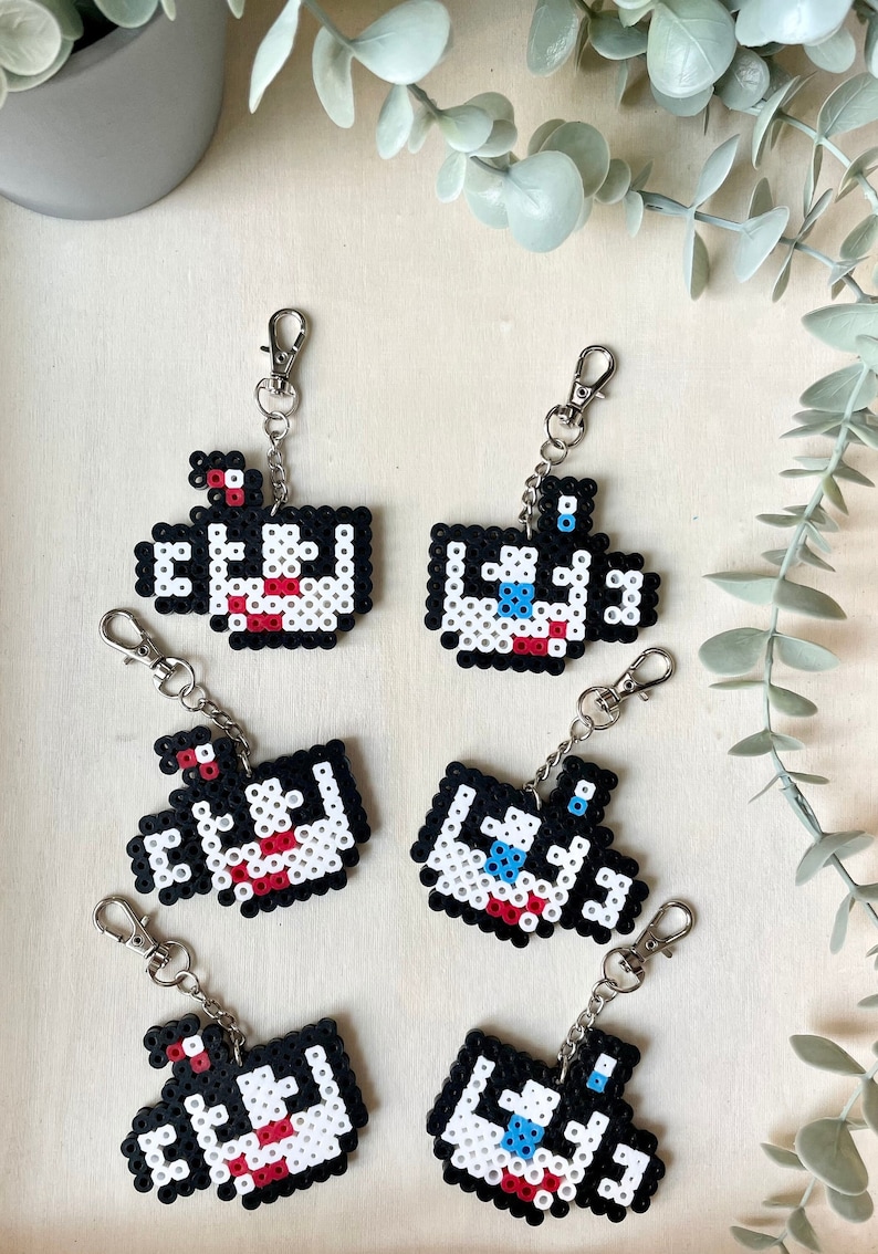 Cuphead Mugman Keychains Favors - Etsy