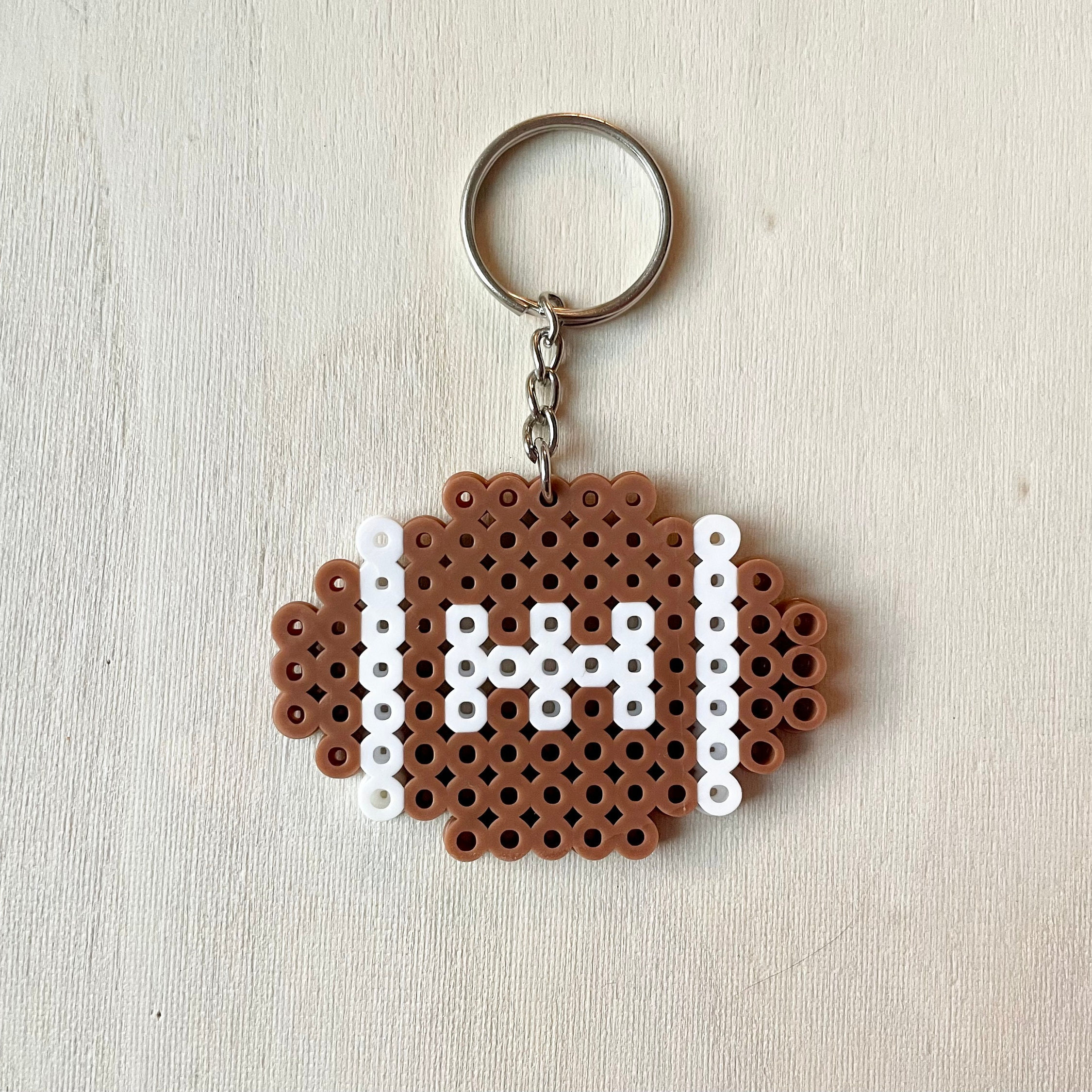 Basketball Soccer Football Baseball Sport Perler Bead Keychain - Etsy