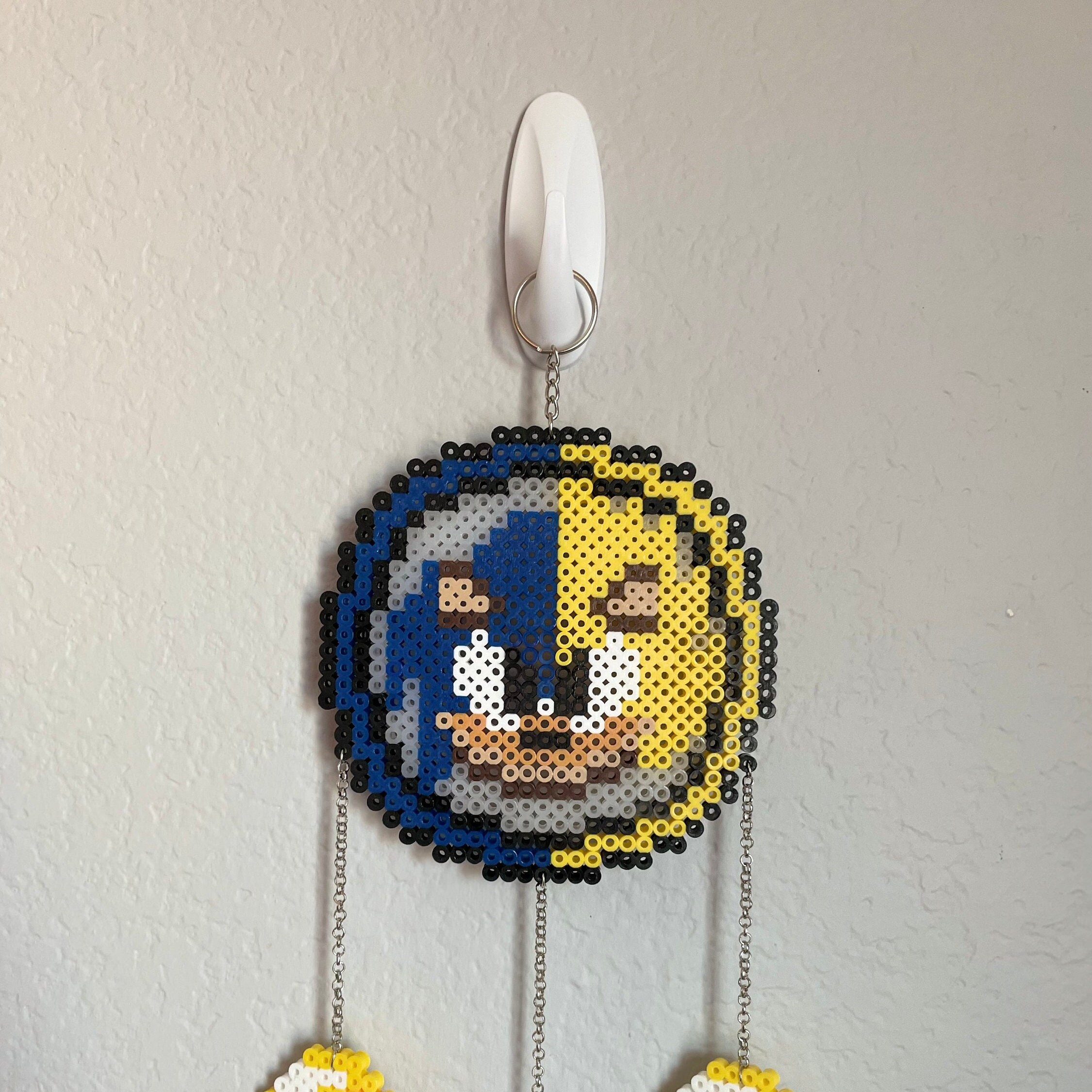 Half Sonic Supersonic Perler Beads Dream Catcher - Etsy