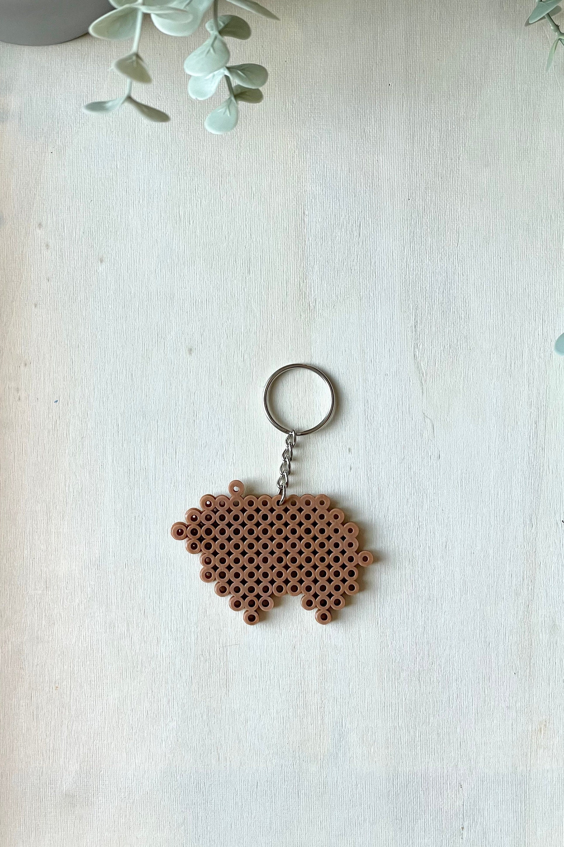 Mexican Bread Concha - Pan Dulce Perler Bead Keychain - Etsy